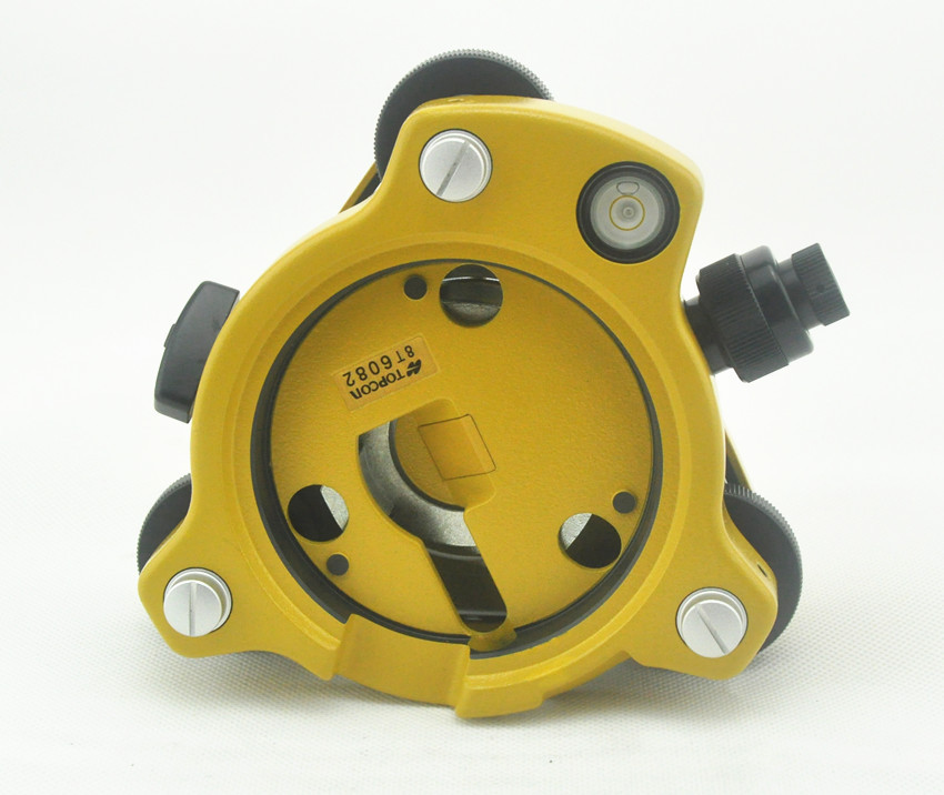 NEW Original Topcon Total Station Yellow Tribrach with optical plummet ...