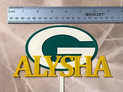 Green Bay Packers Personalized Cake Topper NFL | eBay