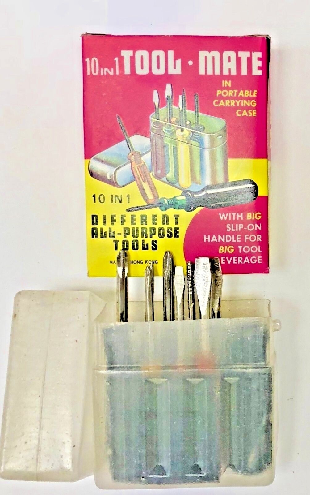 Vintage 10 in 1 Tool Mate Screwdriver Set in Case | eBay