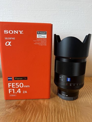 Sel50F14Z Fe 50Mm F1.4 Sony Zeiss Planar | eBay