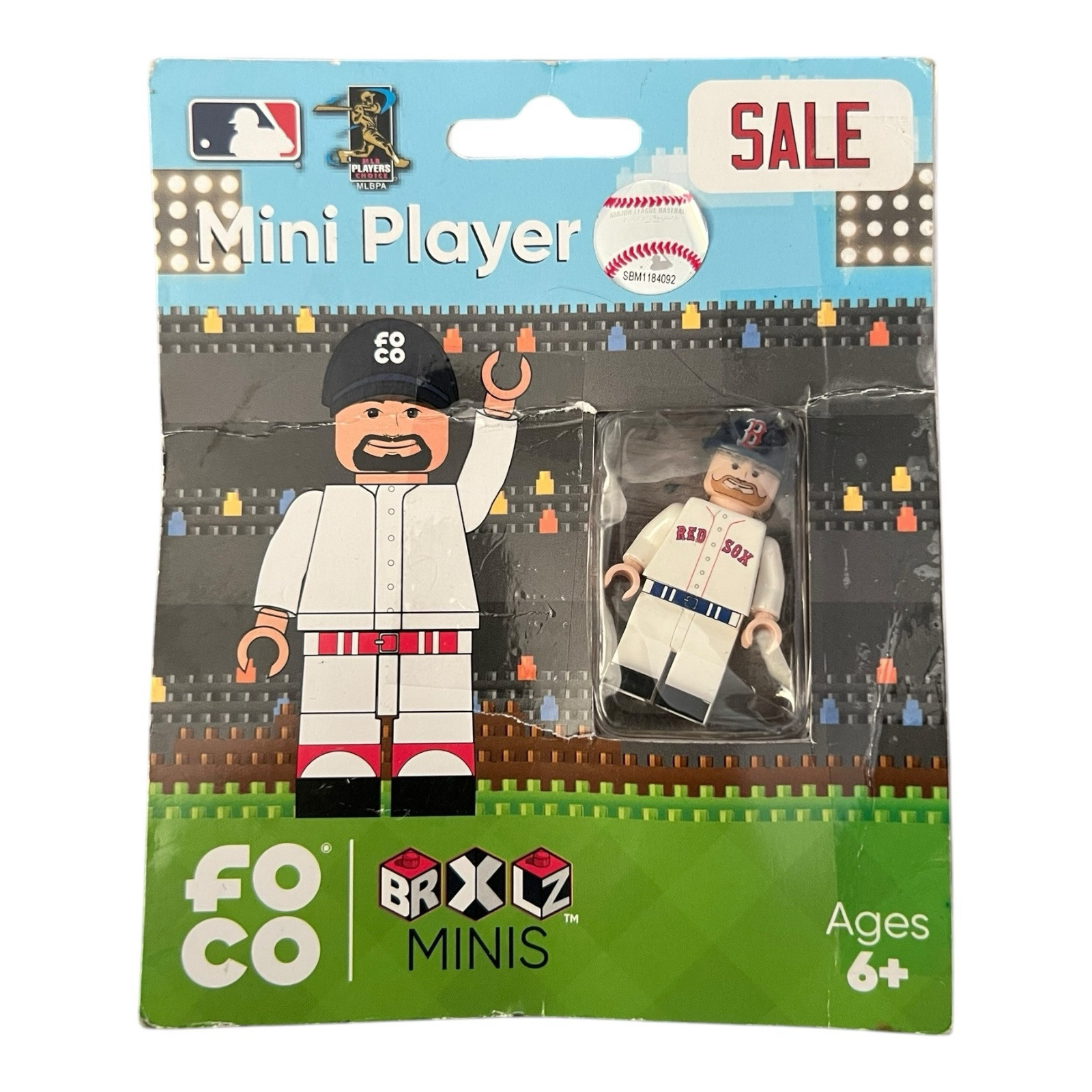 日本代購代標第一品牌【樂淘letao】－FOCO BRXLZ Mini Player Boston Red Sox MLB Figure ...