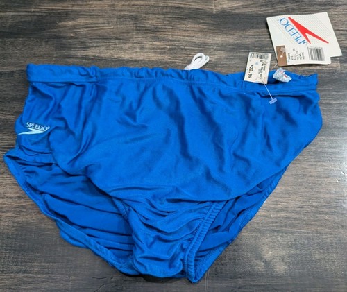 Vintage Men's SPEEDO Lycra Bikini Briefs Swimsuit Bathing Suit Royal ...