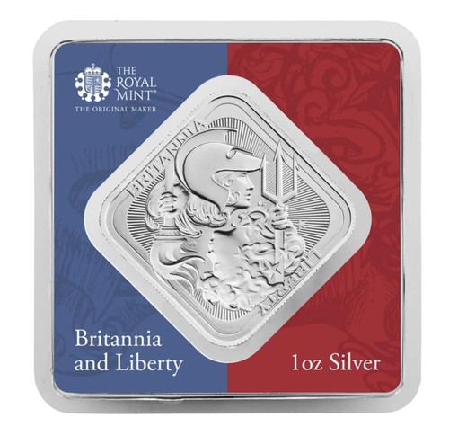 Britannia and Liberty 1 Oz Silver bar Royal Mint in blister pack. | eBay UK