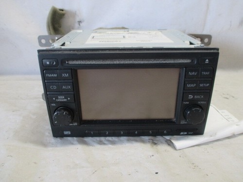 2012 Nissan Versa Radio Receiver w/Navigation w/Display OEM | eBay