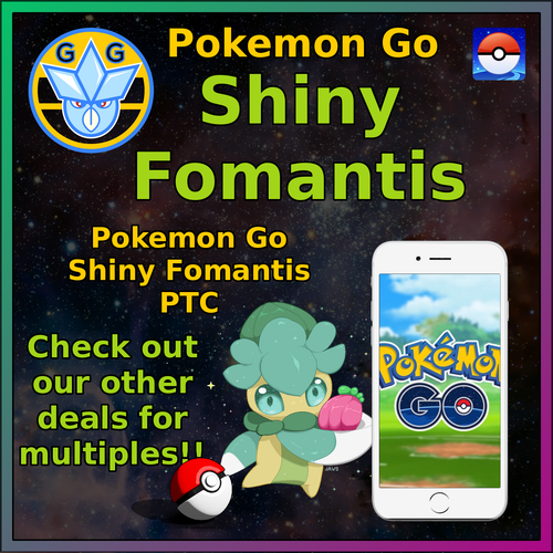 Shiny Fomantis - Pokémon GO - Pokemon Mini P T C - 50k! | eBay