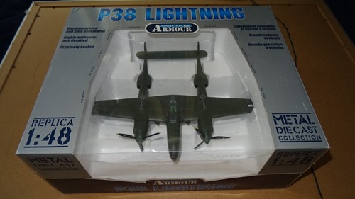 Franklin Mint Armour Collection 1/48 P38 Lightning USAAF MIB | eBay