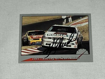 Ken Schrader REDLINE RACING PHOTOFILE #28 VINTAGE NASCAR LEGEND signed ...