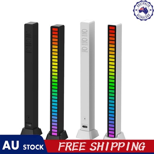 Sound Control Rhythm LED Lamp Strip Music RGB Light Pickup Desktop ...