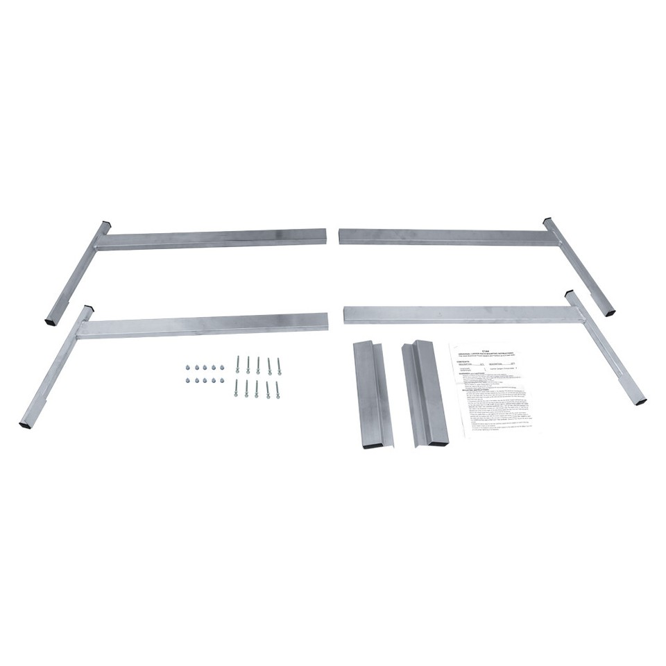 Aluminum Truck Cap & Topper Ladder Roof Rack for Pickup Camper Shell ...