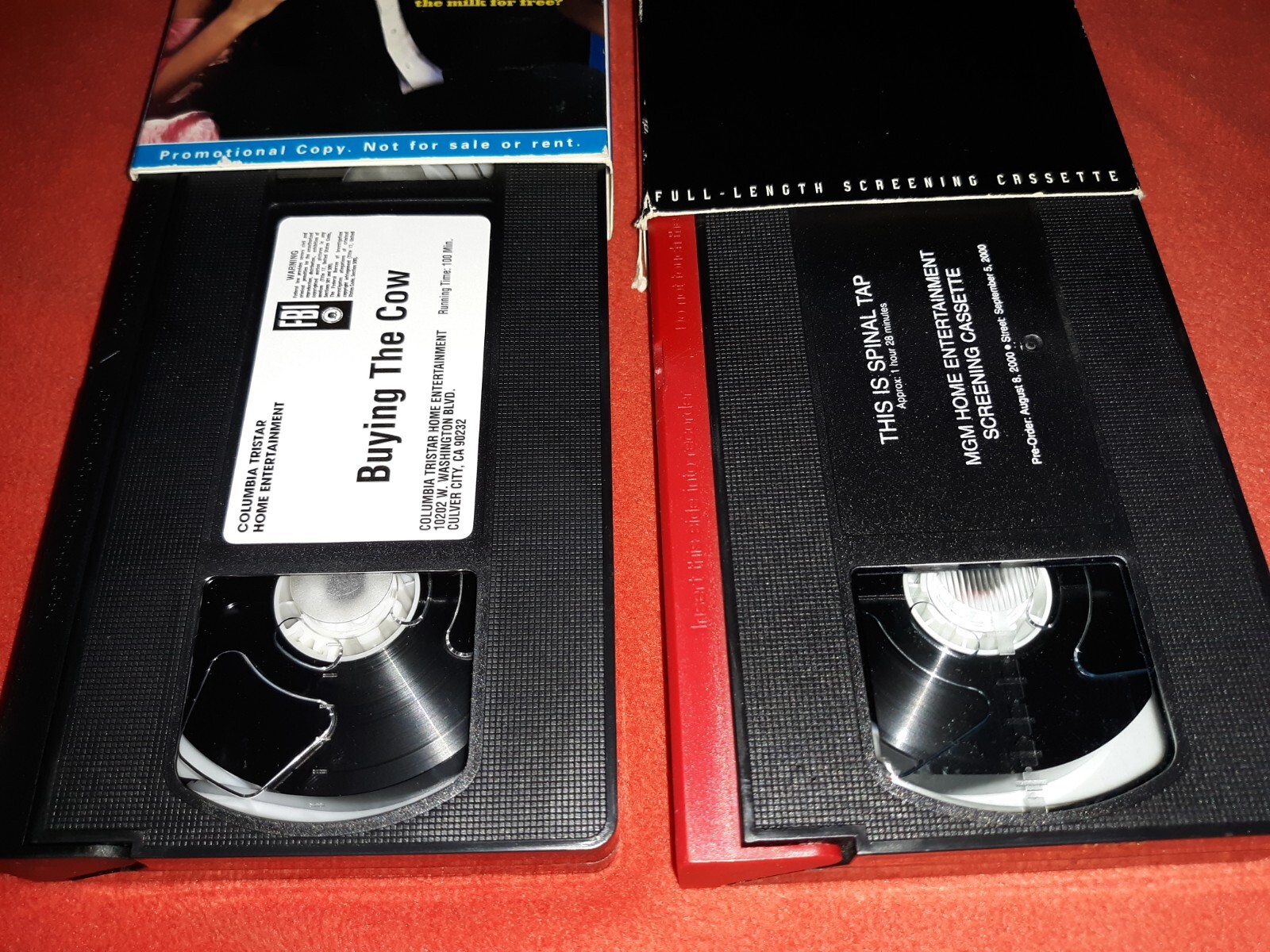 This Is Spinal Tap * Waking up RENO Sealed etc. Comedy PROMO (VHS ...