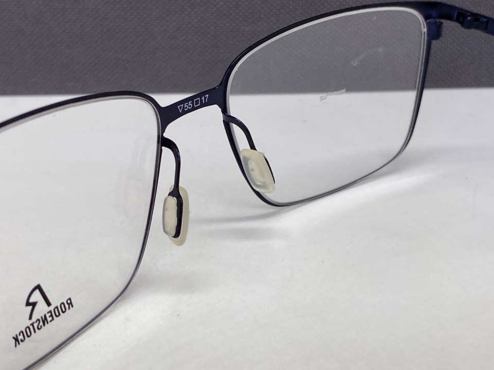 Rodenstock Eyeglasses Frames Men Woman Blue Square Large L R 2366 NP ...