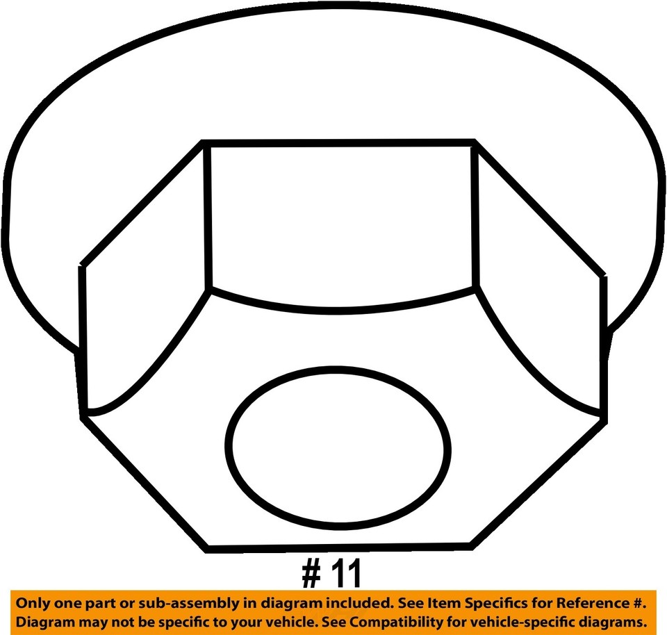 CHRYSLER OEM 02-23 1500 Classic-Lower Ball Joint Retainer Nut 6506587AA ...