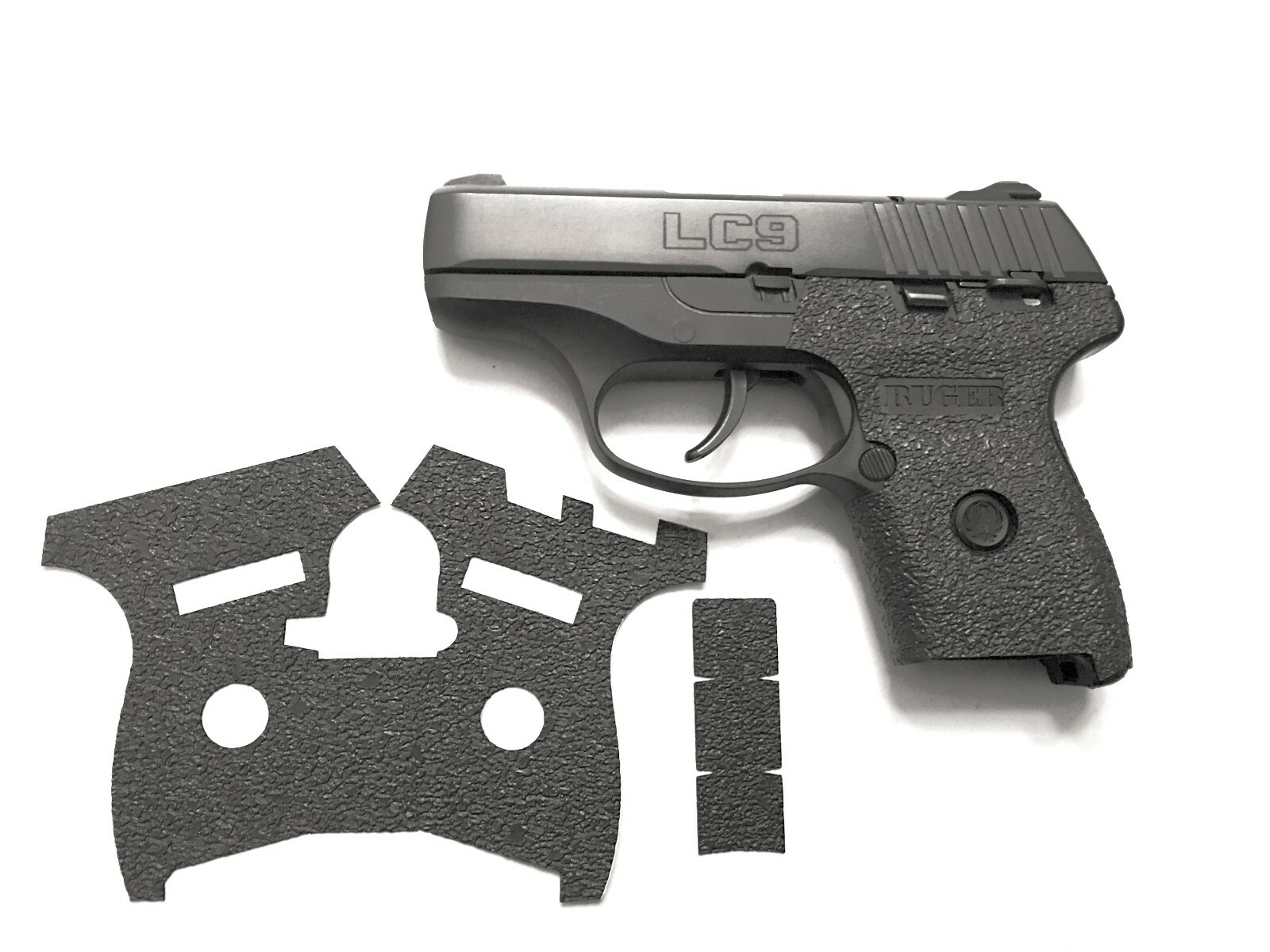 HANDLEITGRIPS LASER CUT Textured Rubber Gun Grip Enhancements for Ruger ...