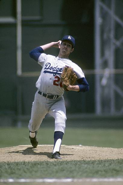 Pitcher Don Sutton Of The Los Angeles Dodgers 1970 Baseball OLD PHOTO 4 ...