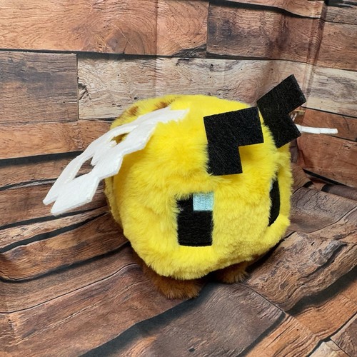 Minecraft Movie Bee Abeille Plush Toy Mojang 2025 Stuffed Animal Mattel ...