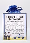 Police Officer Survival Kit ~ Fun Novelty Keepsake Gift & Greetings ...