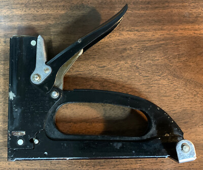 Vtg Hand Tool Staple Gun Speedmatic Model 200 Made In Long Island New ...