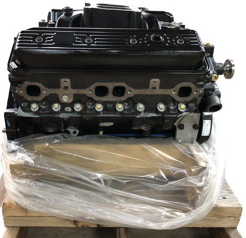New 5.7L, 350 V8 Vortec Marine Base Engine with Intake. Replaces Merc ...