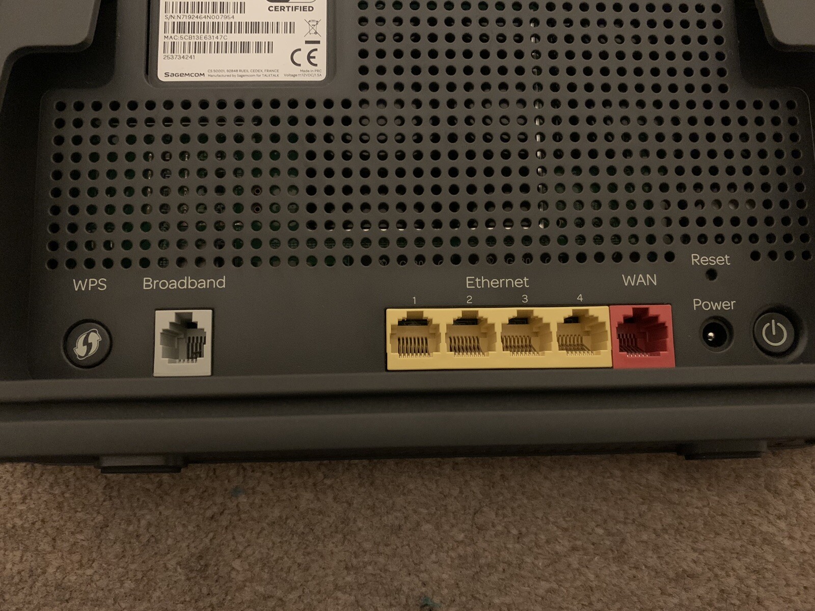 Talktalk Wi-Fi Wireless AC Broadband Router | eBay UK