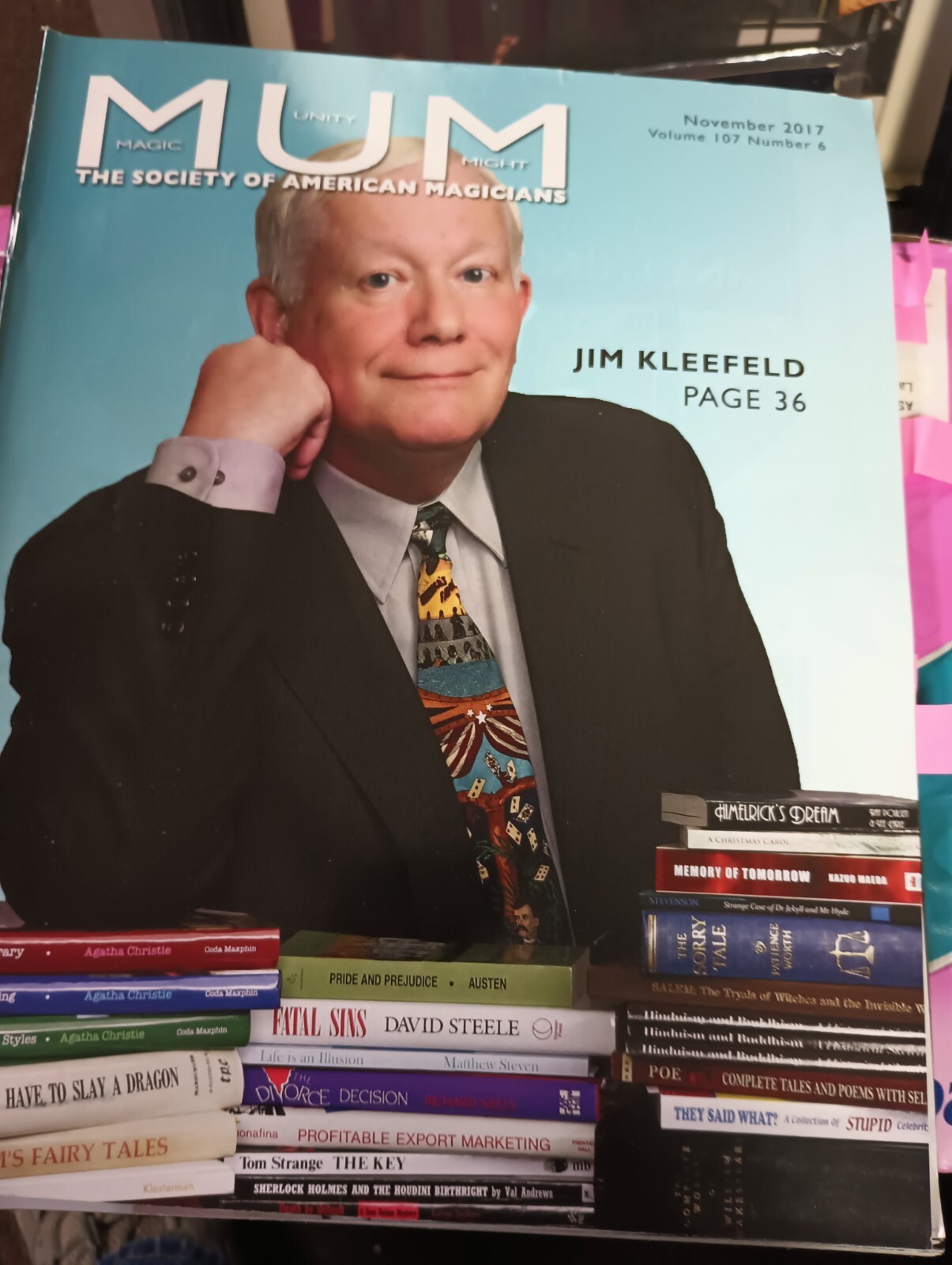 Jim Kleefeld MUM Society of American Magicians Magazine Issue 2017 | eBay