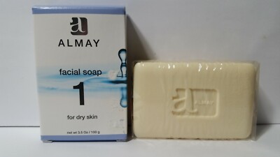 Almay Facial Soap For Dry Skin Step 1 Hypoallergenic 3.5 Oz 10 Bars | eBay