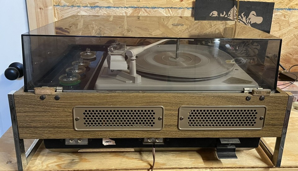 Zenith Circle Of Sound Vintage Vinyl Record Player & Speakers | eBay
