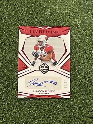 HAASON REDDICK 2021 Panini Limited AUTO Limited Ink 16/25 Philadelphia ...
