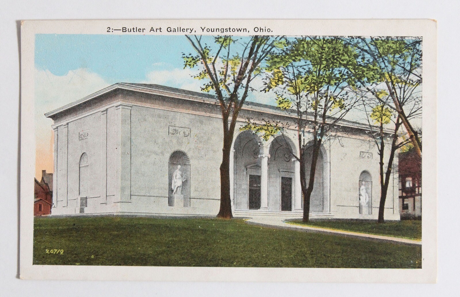 Vintage Postcard c.1920s Butler Art Gallery Youngstown Ohio | eBay