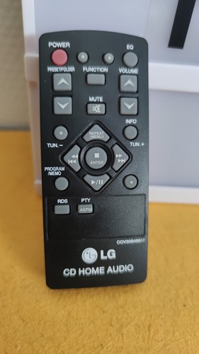 LG CD HOME AUDIO REMOTE CONTROL télécommande officielle original ...