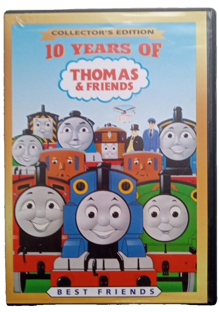 Thomas & Friends 10 Years Of Collectors Edition, Rare DVD 2012 ...