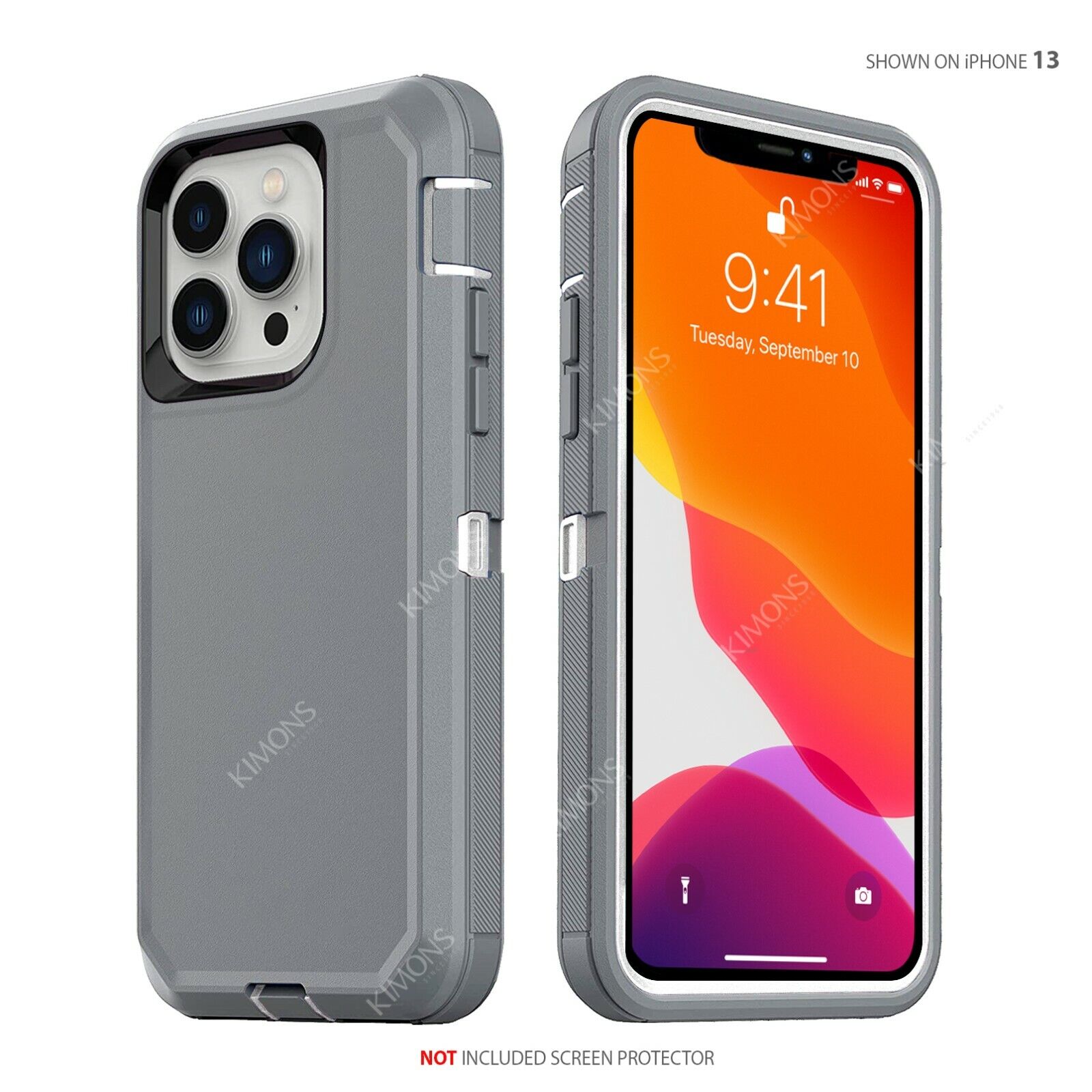 For iPhone 14 Pro Max 13 12 11 XR XS MAX Phone Case Heavy Duty ...