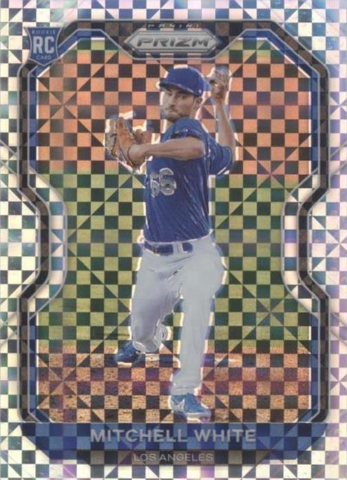 2021 Panini Prizm - Tier II Mitchell White #129 Power Plaid Prizm /75 ...