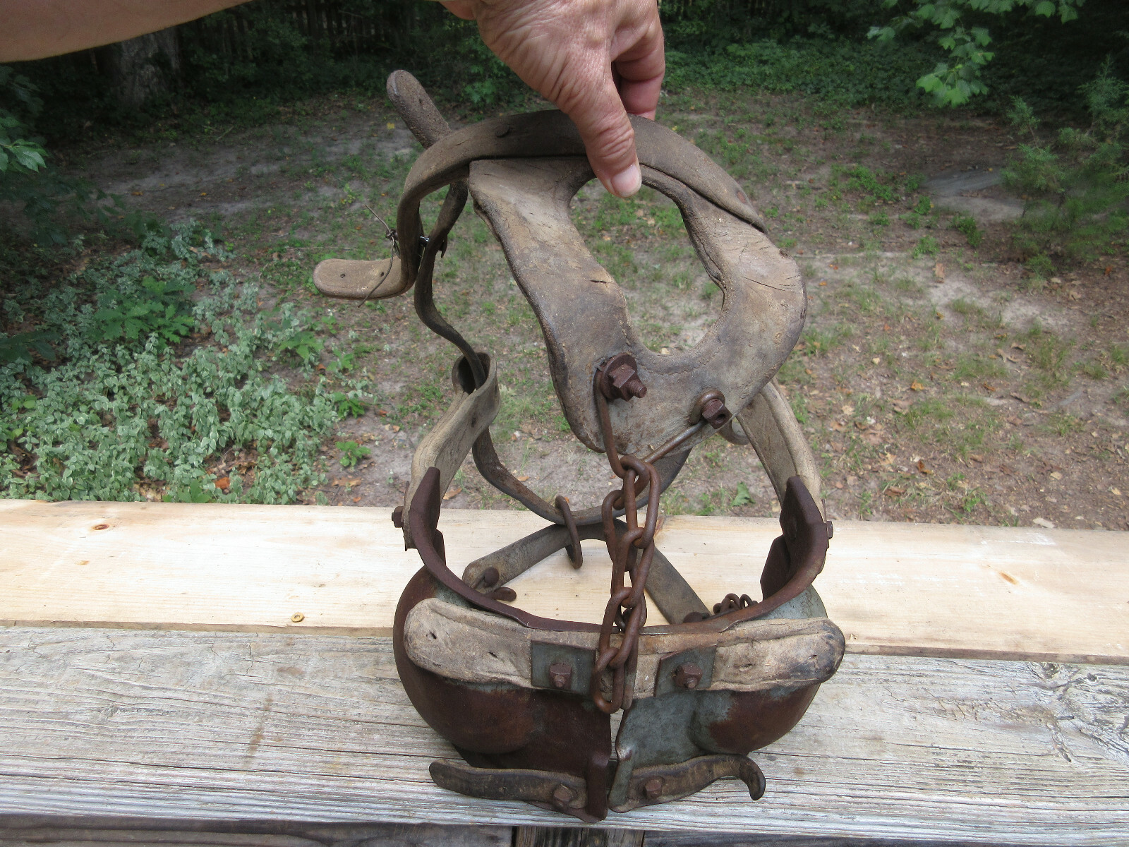 Vintage Bull Blinders Ox Blinders Western Rodeo Decor Metal & Leather ...