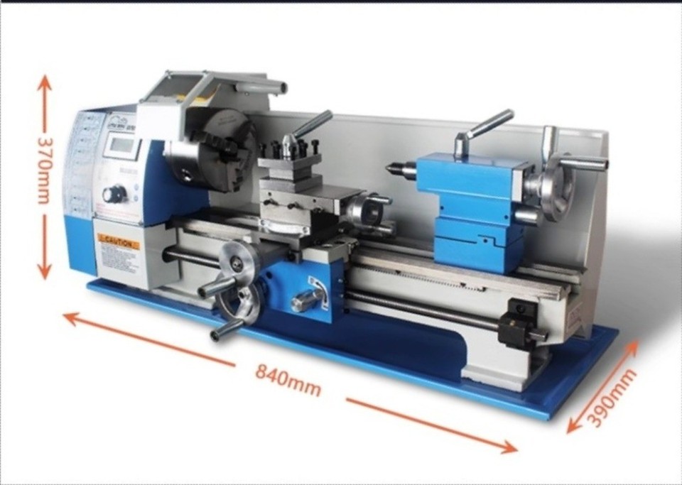 Mini Lathe Small Machine Tool DIY Mini Lathe Tutorial Bench-top ...