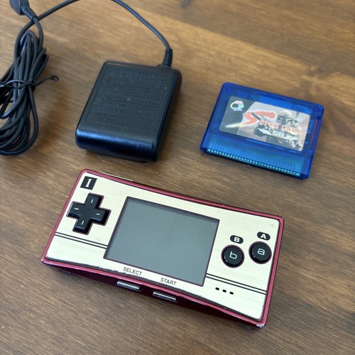 Nintendo Gameboy Micro Famicom 20th Anniversary Edition Console with ...