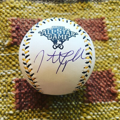 Jonathan Papelbon Signed Autograph 2006 All Star OMLB Baseball USA Red ...