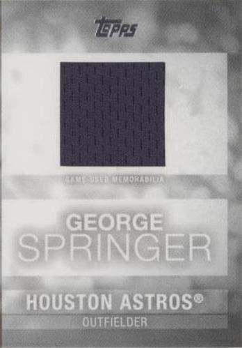 2020 Topps Update Series - Major League Material George Springer #MLM ...