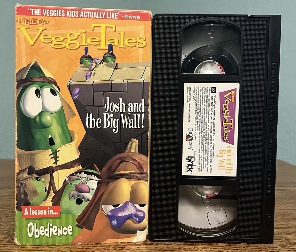 VeggieTales VHS Lot Of 5 ~ Fun-Filled Adventures & Lessons ~ FREE ...