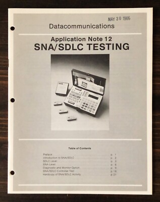 Navtel - SNA/SDLC Testing AN #12 | eBay
