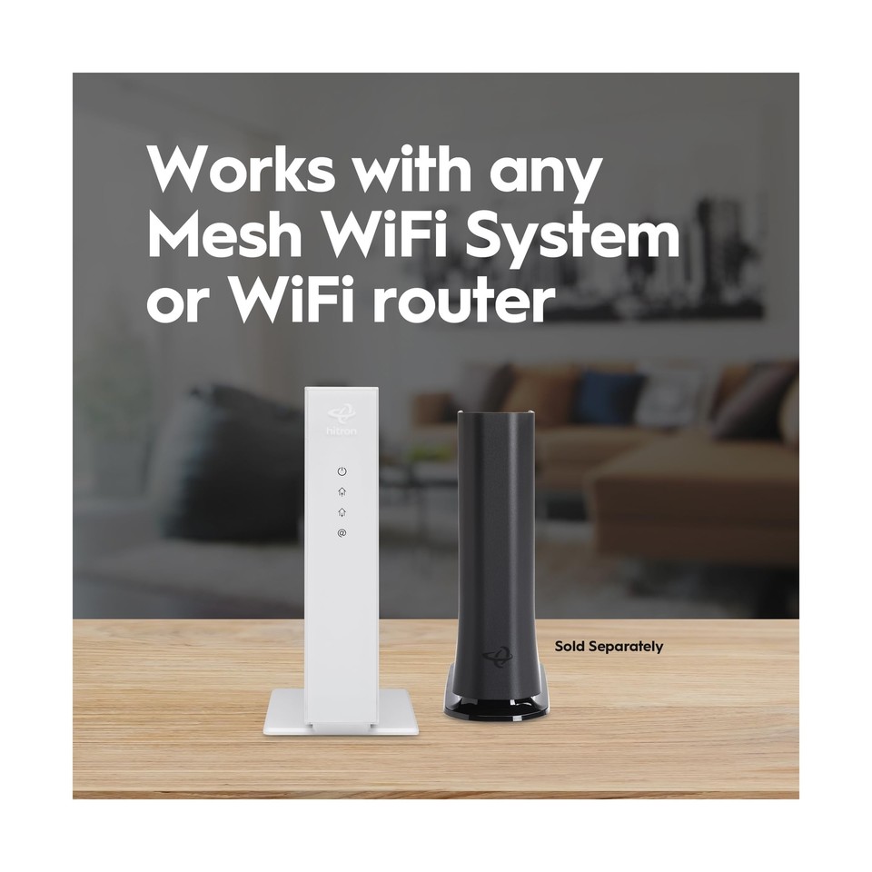 Hitron CODA56 Multi-Gigabit DOCSIS 3.1 Modem | Pairs with Any WiFi ...