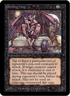 Magic MTG - Nettling Imp - Alpha - PLAYED - EN | eBay