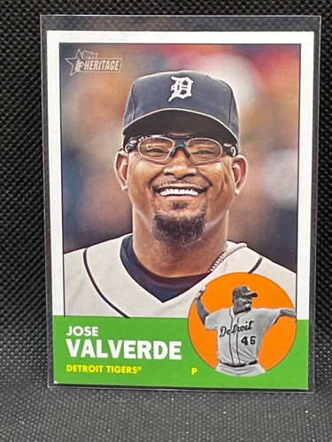 2012 Topps Heritage - #365 Jose Valverde | eBay
