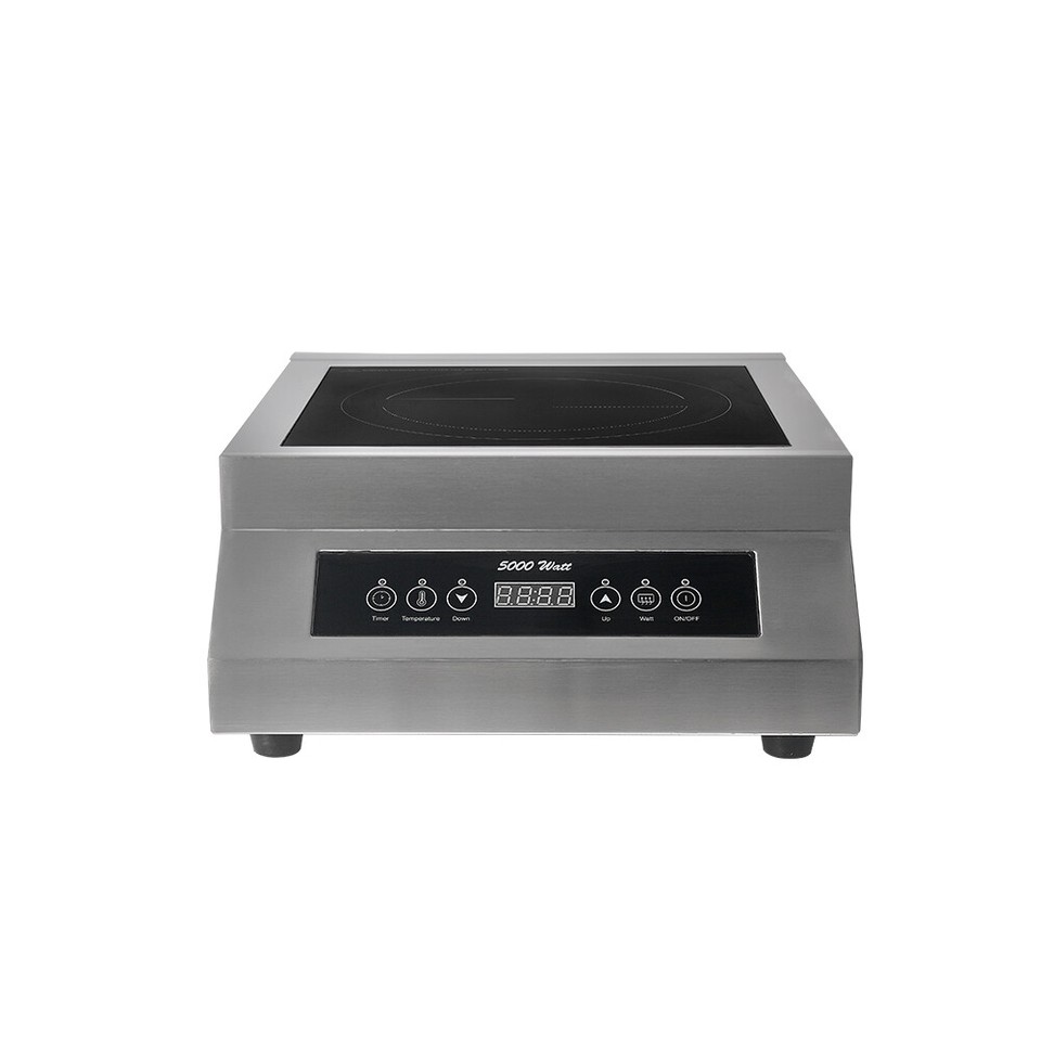 5000W Commercial Induction Cooker Glass-ceramic Glass Hot plate 20kg ...