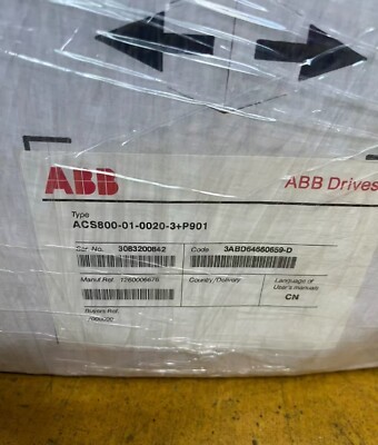 New boxed ABB ACS800-01-0020-3+P90 for fast shipping | eBay