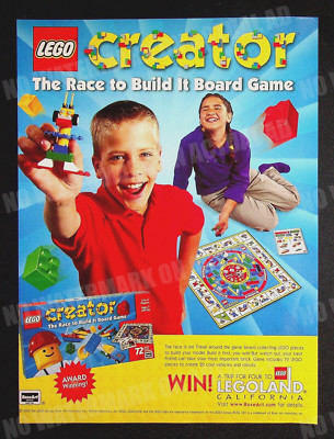 Lego Creator Board Game 2000 Trade Print Magazine Ad Poster ADVERT | eBay