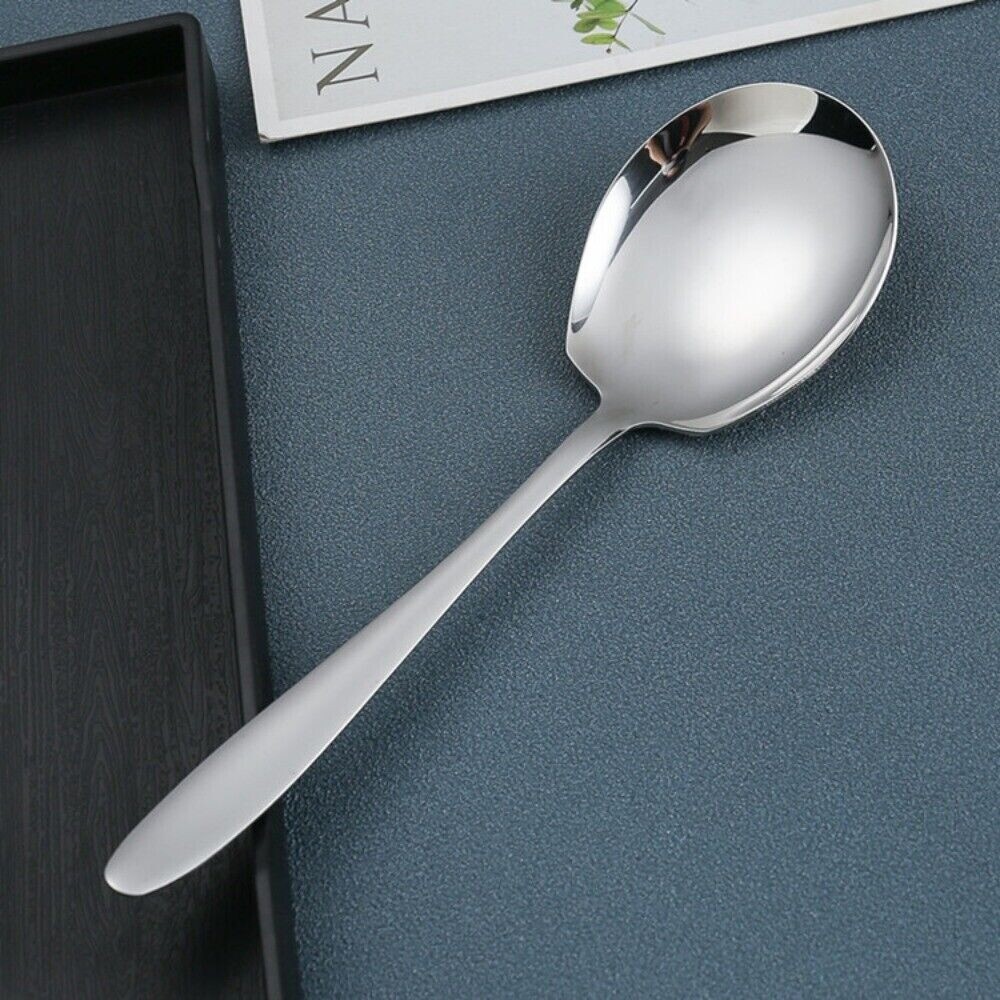 Tableware Soup Spoon Large Size Vegetable Spoon New Serving Spoon | eBay