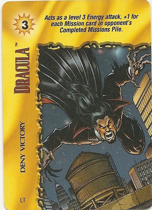 Marvel OVERPOWER Dracula Classic - Deny Victory special | eBay