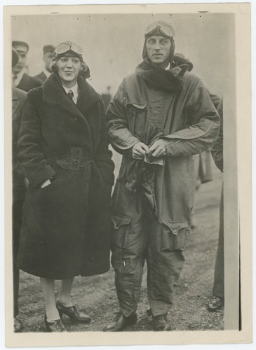 Mabel Boll, la Reine des diamants traverse l'Atlantique. Aviateurs ...