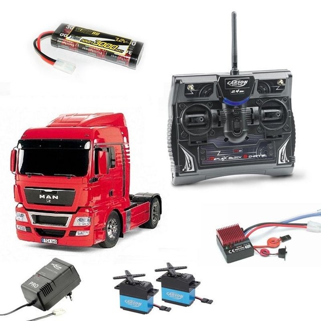 Tamiya man TGX 18.540 4x2 XLX - Red Edition Komplettset online kaufen ...