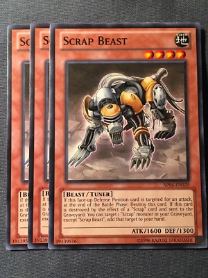 3x Scrap Beast - AP04-EN020 - Common - M/NM | eBay